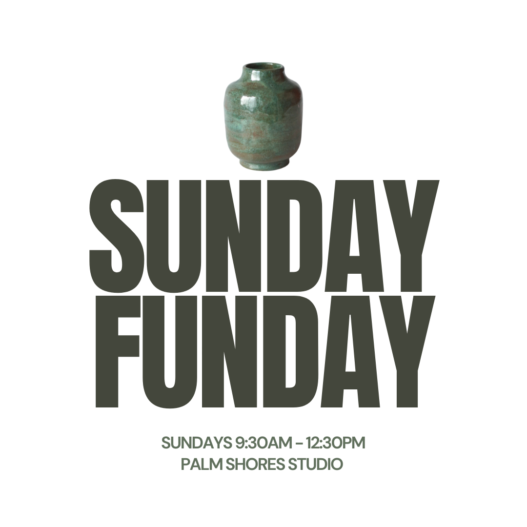 Sunday Funday Pottery Wheel Class | Seagrass Pottery